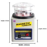 China Magnetic Polishing Machine 5L Capacity 220V for Jewelry Finishing for sale