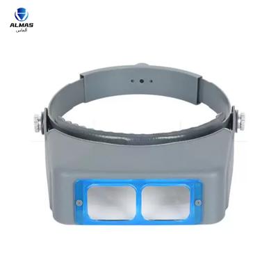 China Head Mounted Magnifying Glass 2x Magnification Hands Free Lightweight Design for Jewelry Work for sale