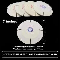 China High Precision Wool Polishing Wheel 160mm Diameter 1/4 Inch Drill Connector for Jewelry Finishing for sale