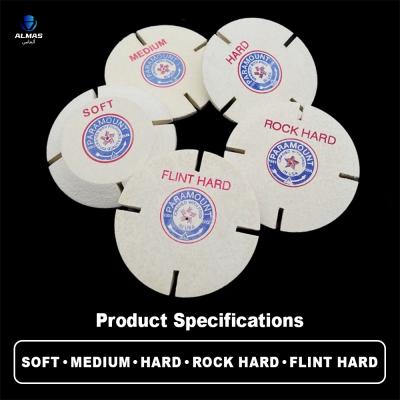 China High Precision Wool Polishing Wheel 160mm Diameter 1/4 Inch Drill Connector for Jewelry Finishing for sale