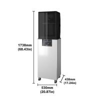 China High-Precision LCD 3D Printer with ±0.02MM Z-axis Accuracy, 211*118*300MM Print Size, and 10-20mm/h Printing Speed for sale