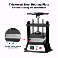 China 1000W Jewelry Vulcanizer 220V/50Hz, 195×200mm Heating Plate, 50–400°C Adjustable Temperature Range for sale