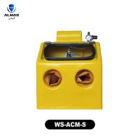 China WS.ACM.M Model 18KG Sand Blasting Machine with 570*420*700MM Size and 100W Power for Jewelry Finishing for sale