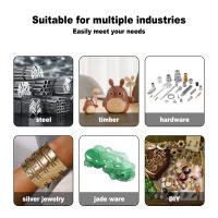 China DM-B Digital Display Variable Speed Jewelry Buff Polishing Machine with Dust Cabinet for sale