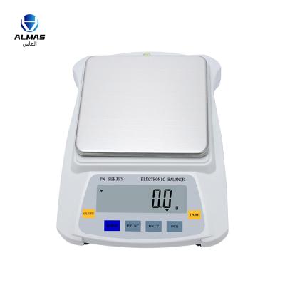 China M.ES.0001 Multi Unit High Precision Electronic Jewelry Balance Digital Weighing Scale With Windshield and Stainless Steel Pan for sale