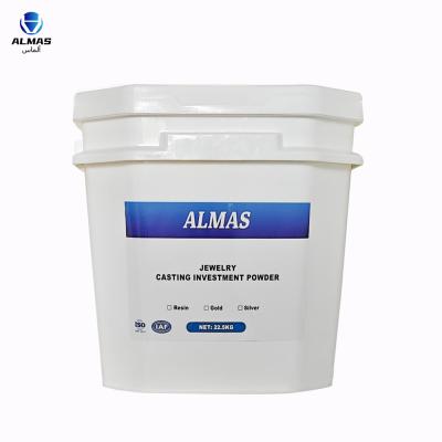 China High Precision Silver Jewelry Casting Investment Powder 22.5KG Gypsum Plaster for Silver Metal Casting Process for sale