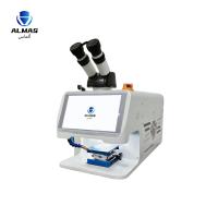 China Mini10 100W Laser Welder Machine with 10.8 Inch Touch Screen and Microscope CCD View for Jewelry Soldering for sale