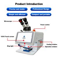 China Mini10 100W Laser Welder Machine with 10.8 Inch Touch Screen and Microscope CCD View for Jewelry Soldering for sale