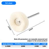China High-Precision Polishing Cloth Wheel with Handle for Jewelry Finishing for sale