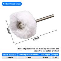 China High-Precision Polishing Cloth Wheel with Handle for Jewelry Finishing for sale