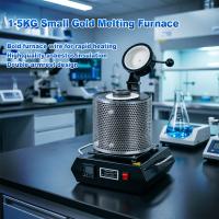 China High Temperature Resistant Asbestos Insulation Melting Furnace with Graphite Crucible and Quartz Cover for Jewelry Smelting for sale