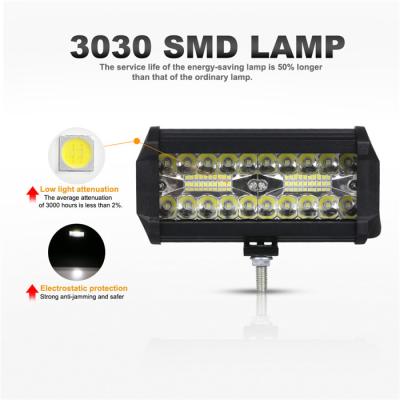 China Off Road Aluminum Housing 7 Inch LED Car Light Bulb for sale