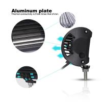 China Off Road Aluminum Housing 7 Inch LED Car Light Bulb for sale