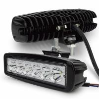 China Black Aluminum Alloy 18W DRL LED Car Light Bulb for sale