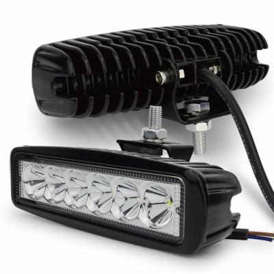 China Black Aluminum Alloy 18W DRL LED Car Light Bulb for sale