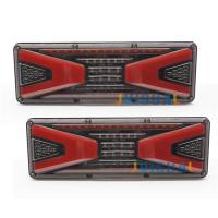 China 400mmx140mmx75mm Universal 24V Truck LED Rear Tail Light for sale