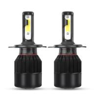 China 280 Degree Emitting C6 7600lm Dual Color LED Headlight Bulb for sale