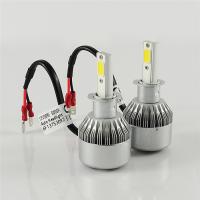 China 280 Degree Emitting C6 7600lm Dual Color LED Headlight Bulb for sale