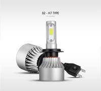 China 7600Lumen Dual Color LED Headlight Bulb Kit For Car Led Replacement High Low Beam for sale