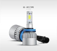China 7600Lumen Dual Color LED Headlight Bulb Kit For Car Led Replacement High Low Beam for sale