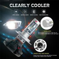 China 50W 6000LM Pure White 6500K LED Headlight Bulb for sale