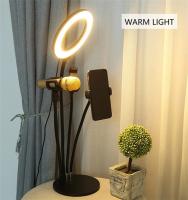 China Indoor Swan Neck Bracket 6 Inch 6000K Beauty Fill Light for sale