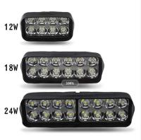 China PVC Plastic 12V 12SMD LED Daytime Running Lights for sale