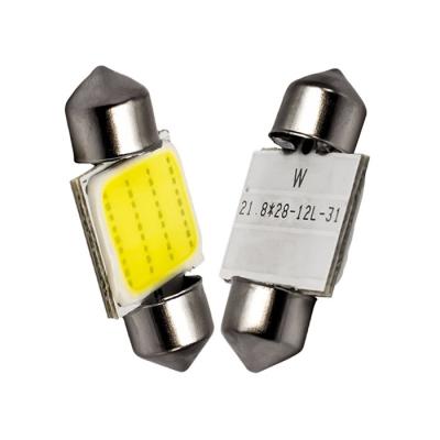 China 7000K White C5W 39mm COB 12V LED Car Light Bulb for sale