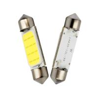 China 7000K White C5W 39mm COB 12V LED Car Light Bulb for sale