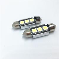 China 39mm White Blue Dome Festoon SMD 5050 LED Car Light Bulb for sale