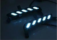 China Trumpchi GS4 Black Housing Bumper Mounted Fog Lights for sale