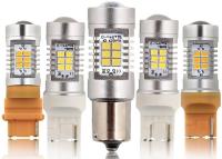China T20 W21W 2835 21SMD 6000K 10.5W LED Car Light Bulb for sale