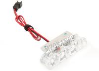 China 33cm Exterior Wire DC12V Police Car LED Strobe Lights for sale