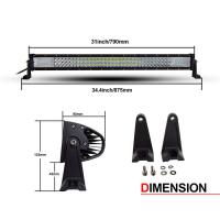 China Straight Triple Row 30VDC 1020W 4x4 Driving Lights for sale