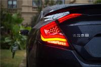 China Honda Civic 2017 2018 2019 12V ABS LED Car Tail Lights for sale