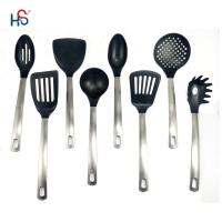 China Non-Stick 7PCS Nylon Kitchen Utensils with Stainless Steel Handle for sale