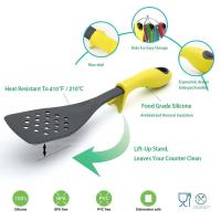China ISO9001/BSCI Certified TPR Handle Silicone Kitchen Utensils Cooking Accessories Tool Set for sale