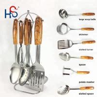 China FOB PORT Ningbo Sustainable Dining Set Kitchen Accessories with Stainless Steel Tools for sale