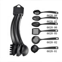 China 210 Degrees High Temperature Deformation Nylon Kitchen Tools Set for Professional Chefs for sale