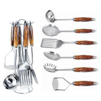China FOB PORT Ningbo Sustainable Dining Set Kitchen Accessories with Stainless Steel Tools for sale