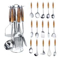 China Stainless Steel Kitchen Utensil Set for Cooking Tools and Accessories ISO9001 Attested for sale
