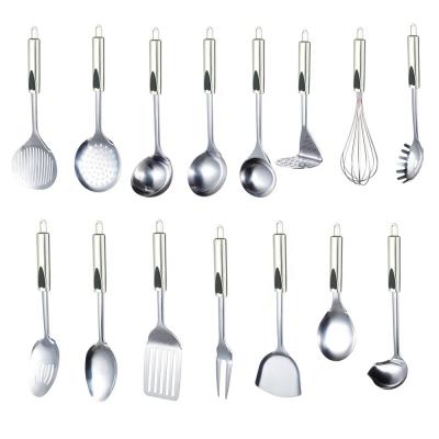 China 1.0mm/2.5mm Stainless Steel Kitchen Utensils Cooking Tool Set for Kitchen Accessories for sale