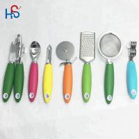 China Stainless Steel Kitchen Gadget Set for Sustainable Cooking Tools and TPR Handle for sale