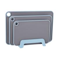 China Plastic Cutting Boards with Deep Juice Grooves Lava Orange Durable and Dishwasher Safe for sale