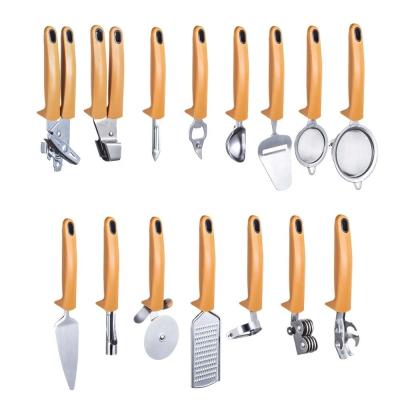 China Stainless Steel Kitchen Gadgets Set Can Opener Bottle Opener Peeler and More for Home for sale
