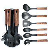 China Plastic Kitchenware Kitchen Accessories Utensils Set for Super Markets Commercial Buyer for sale