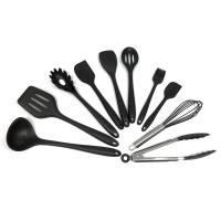 China Non Stick Silicone Cooking Set Color Kitchen Utensils Set for ISO9001 Certified Kitchen for sale