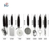 China Stainless Steel 430 ABS Handle Classic Design for Cool Kitchen Gadgets and Cookware Sets for sale