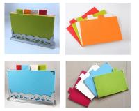 China Fall Season Rectangle PP Chopping Board for Kitchen Fruit Vegetable Preparation Tasks for sale