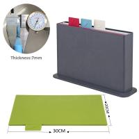 China Fall Season Rectangle PP Chopping Board for Kitchen Fruit Vegetable Preparation Tasks for sale